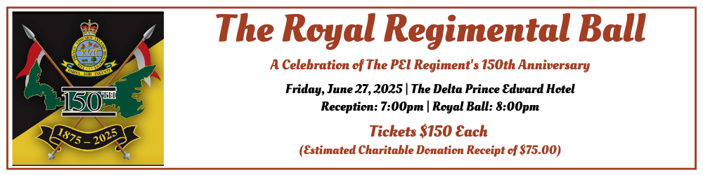 The Royal Regimental Ball - CFPEICFPEI
